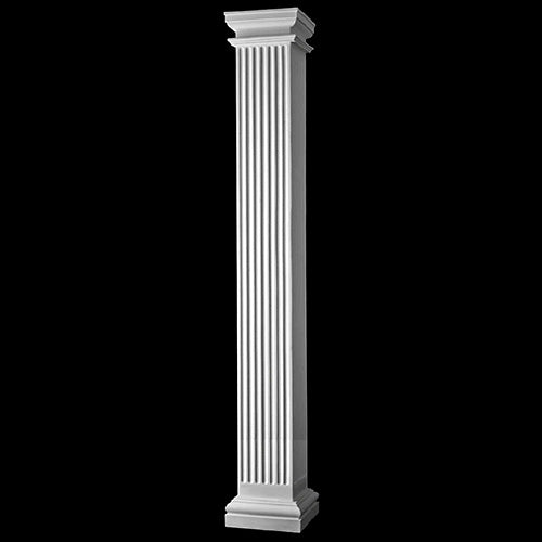 Fluted Columns | Square, Non-Tapered Columns, Large Fiberglass Columns – Chadsworth Incorporated