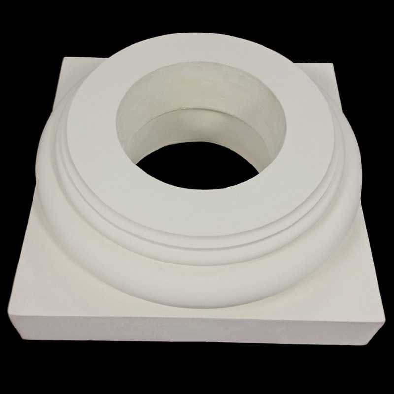 Doric Order (Roman) Base Molding/Plinth / [Non-Vented] / For a Round S ...
